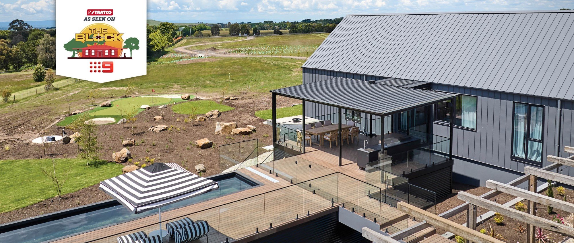 Stratco and COLORBOND® As Seen On The Block Australia